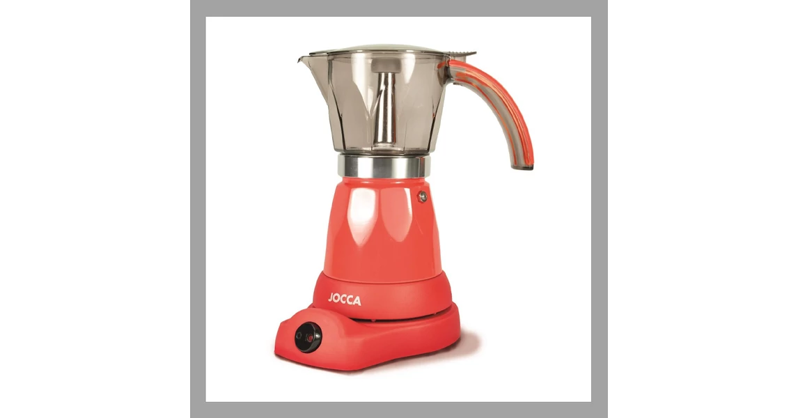 Jocca electric Espresso kávéfőző piros 480W