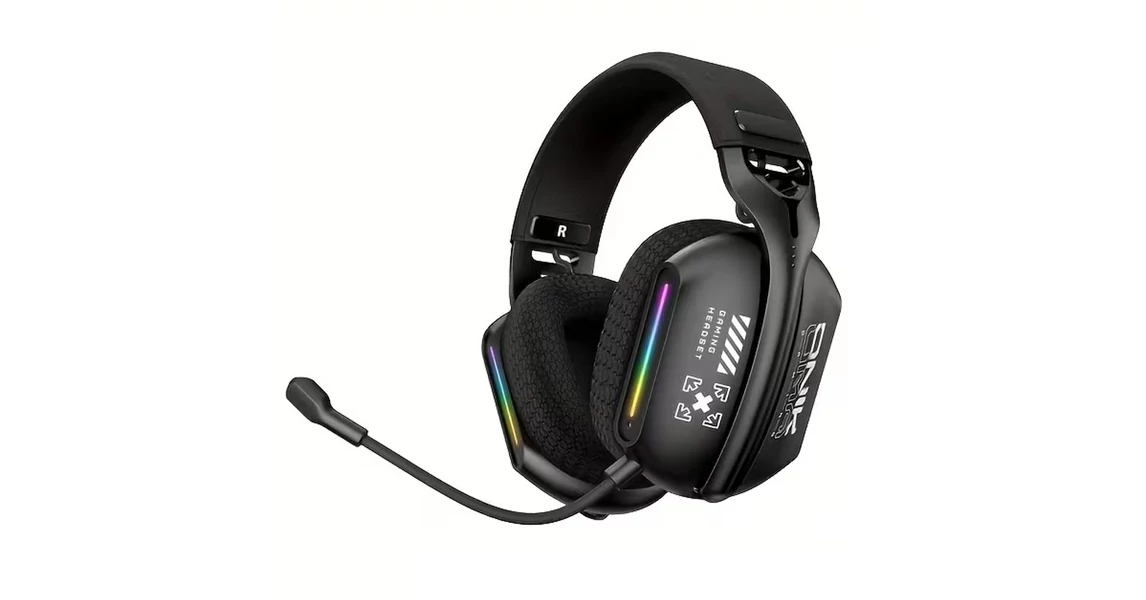 ONIKUMA GT808, RGB vezeték nélküli fejhallgató 5.3 PM3468654
